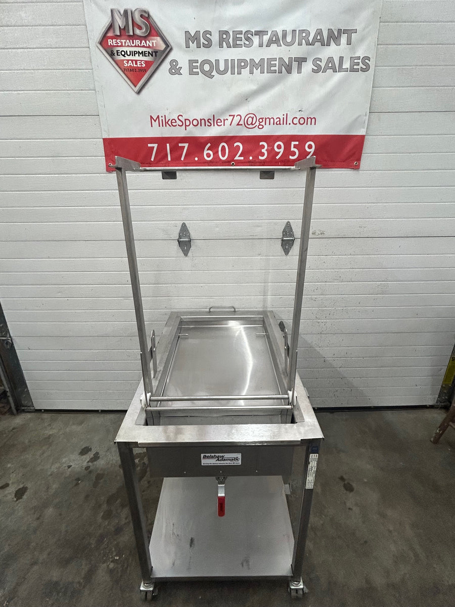 Belshaw HG18-EZ 40# SS Hand Glazer W Applicator On Rails “NEW Open Box ...