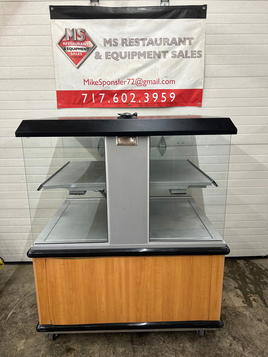 Custom Deli Inc DILW4H 2 Shelf Hot Food Merchandiser Heated Display Re ...
