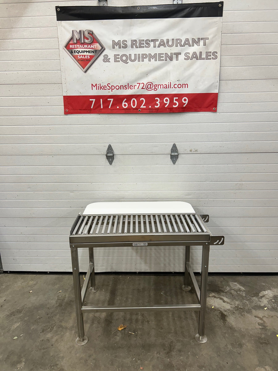 Hobart HRT5-3 Stainless Steel Roller/Discharge Table***NEW OPEN BOX ...