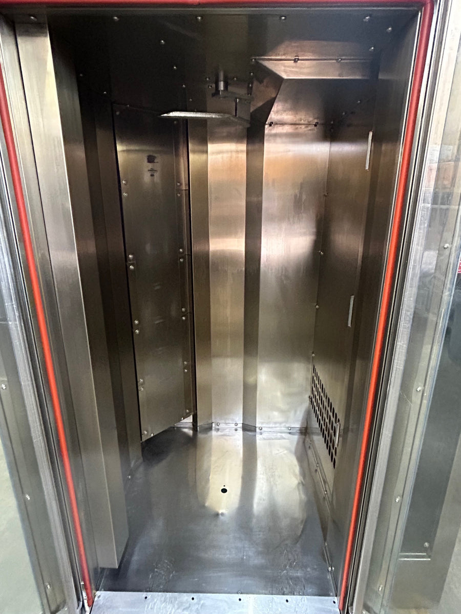 LBC Bakery LMO-MAX-E Roll-In Electric Rotating Rack Oven w/ LED Displa ...