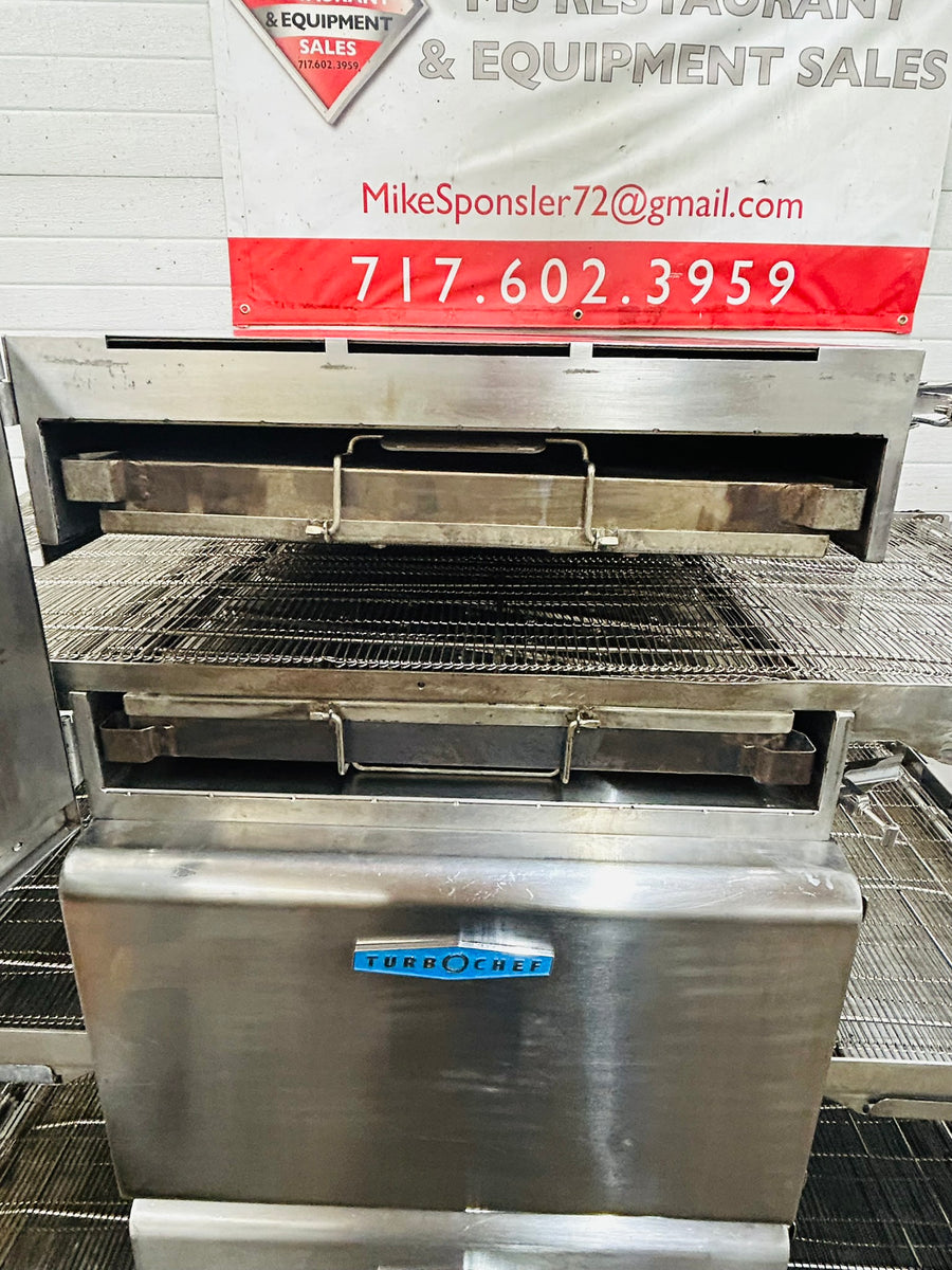 Turbochef HHC2020 Triple Stack High Speed Conveyor Pizza Ovens Fully R ...