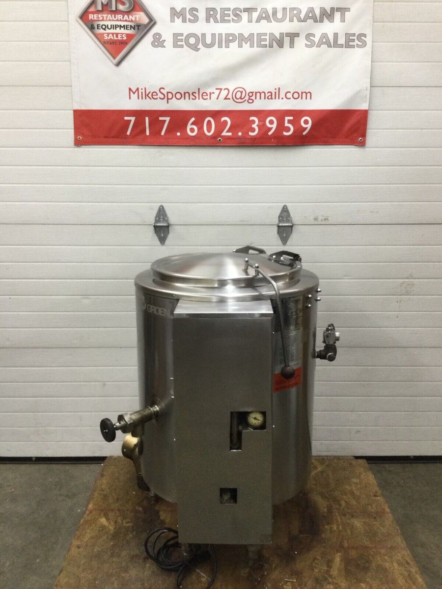 Groen AH/1-20_NAT Stainless Steel 20 Gal. Natural Gas Kettle Fully Ref ...