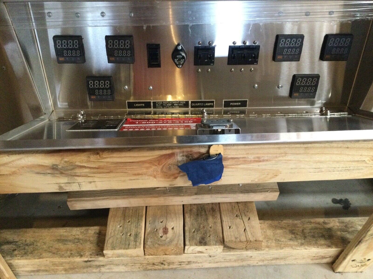 Custom Deli’s DILW6H, 2 Tier Heated Merchandiser New in Crate – MS ...