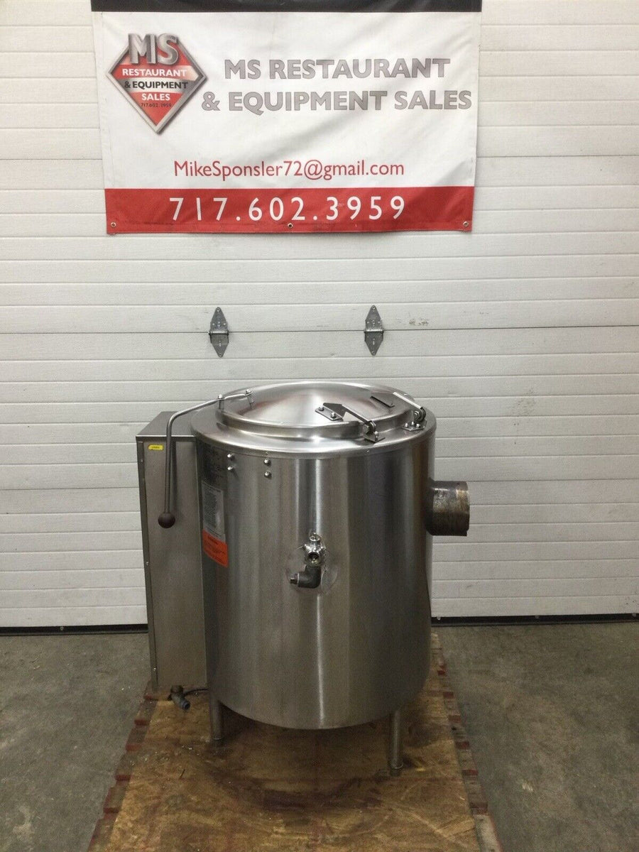 Groen AH/1-20_NAT Stainless Steel 20 Gal. Natural Gas Kettle Fully Ref ...