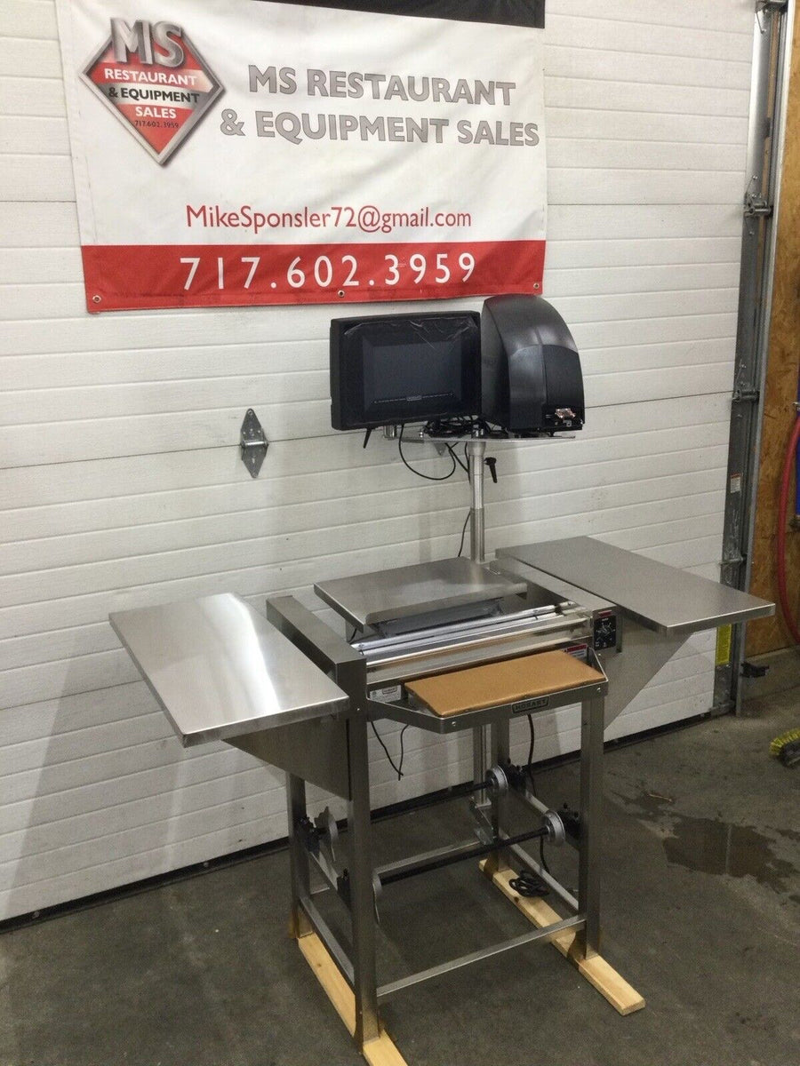 Hobart HTi Hand Wrap HWS-4 Station, EPCP-5i Console, EPP3 Printer W/ S ...