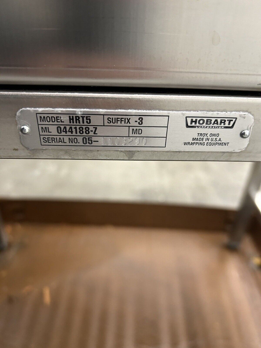 Hobart HRT5-3 SS Roller & Discharge Table Fully Refurbished – MS ...
