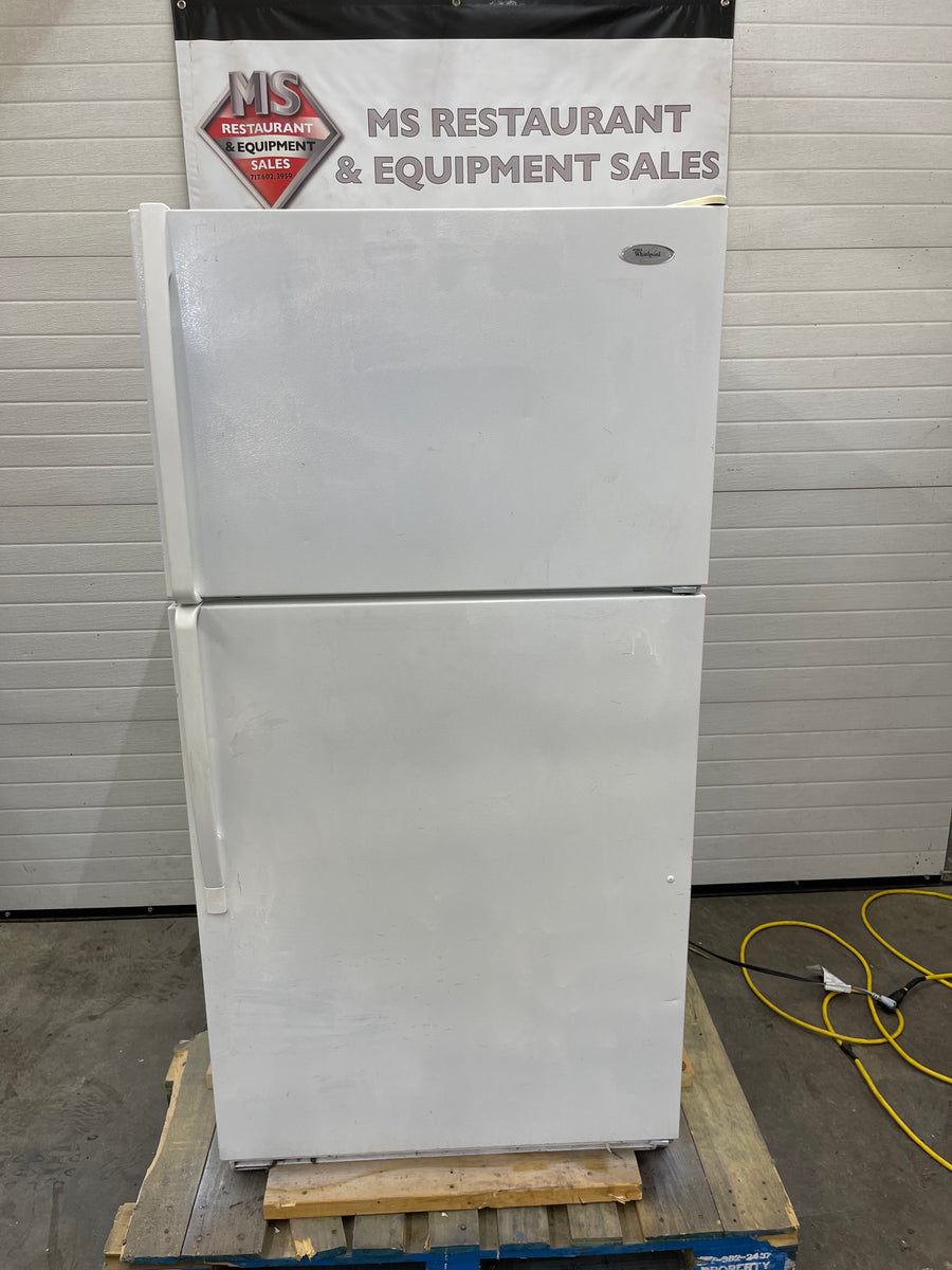 Maytag M1TXEGMYW Freestanding Top Freezer Refrigerator with 20.6 cu. f ...