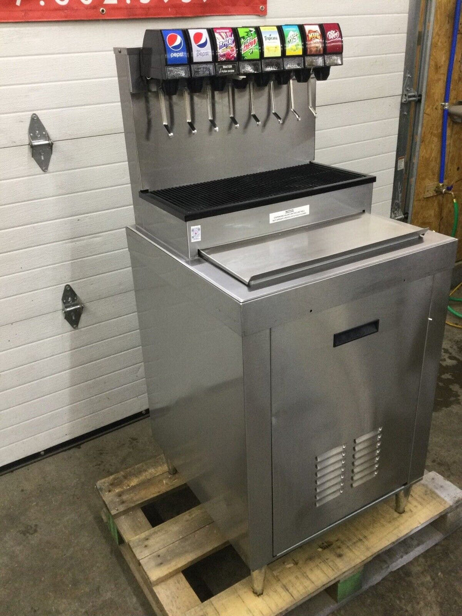 Cornelius CB2323A, 8 Flavor Soda Dispenser w/ 100# Ice Bin – MS ...