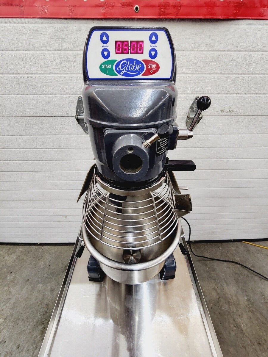 Globe SP20 20qt Planetary Mixer w/ attachments, Cheese Grater & Stand ...