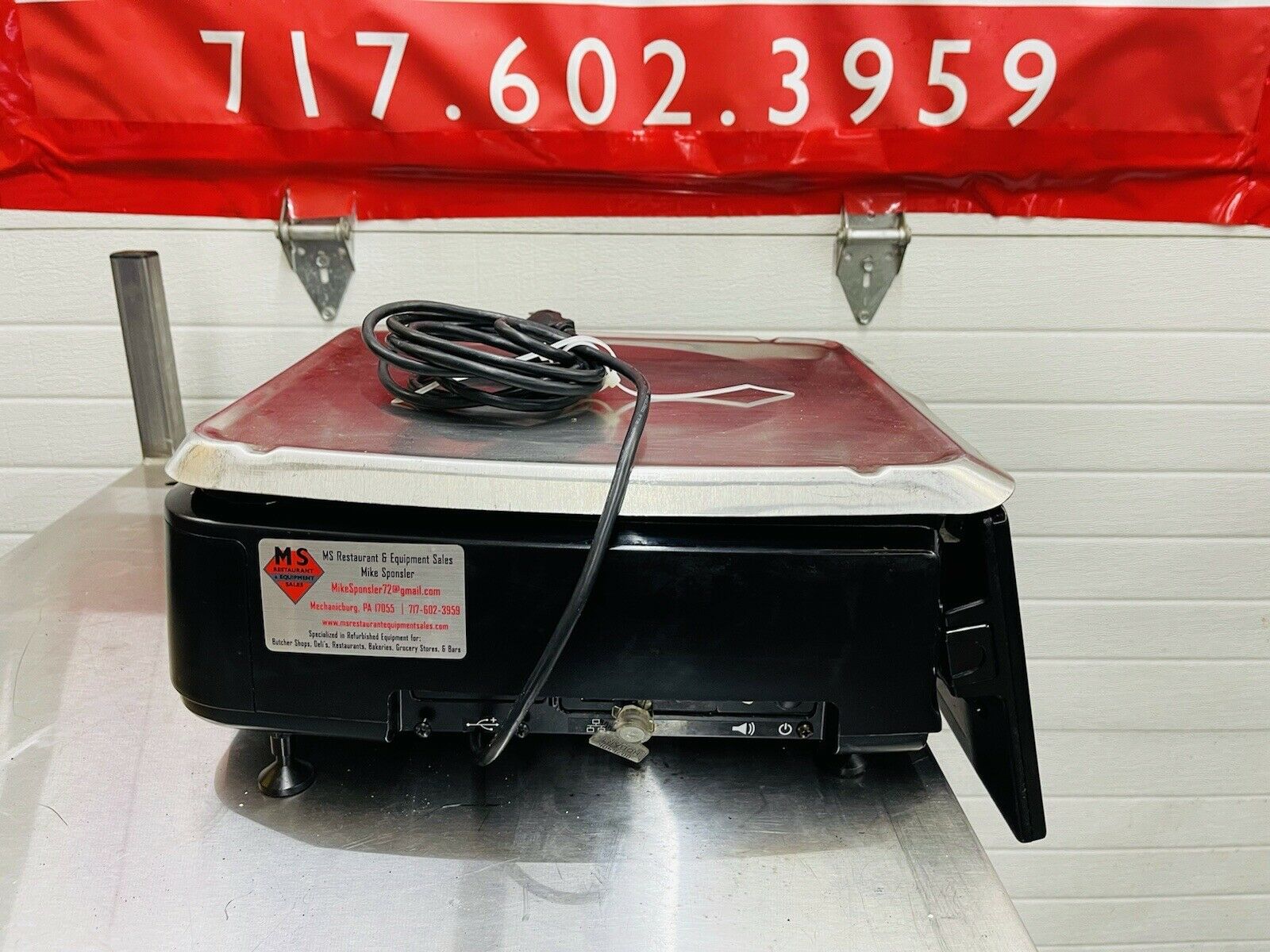 HOBART HTI-7LH DELI SCALE W/PRINTER “UNLOCKED” WORKS GREAT – MS ...