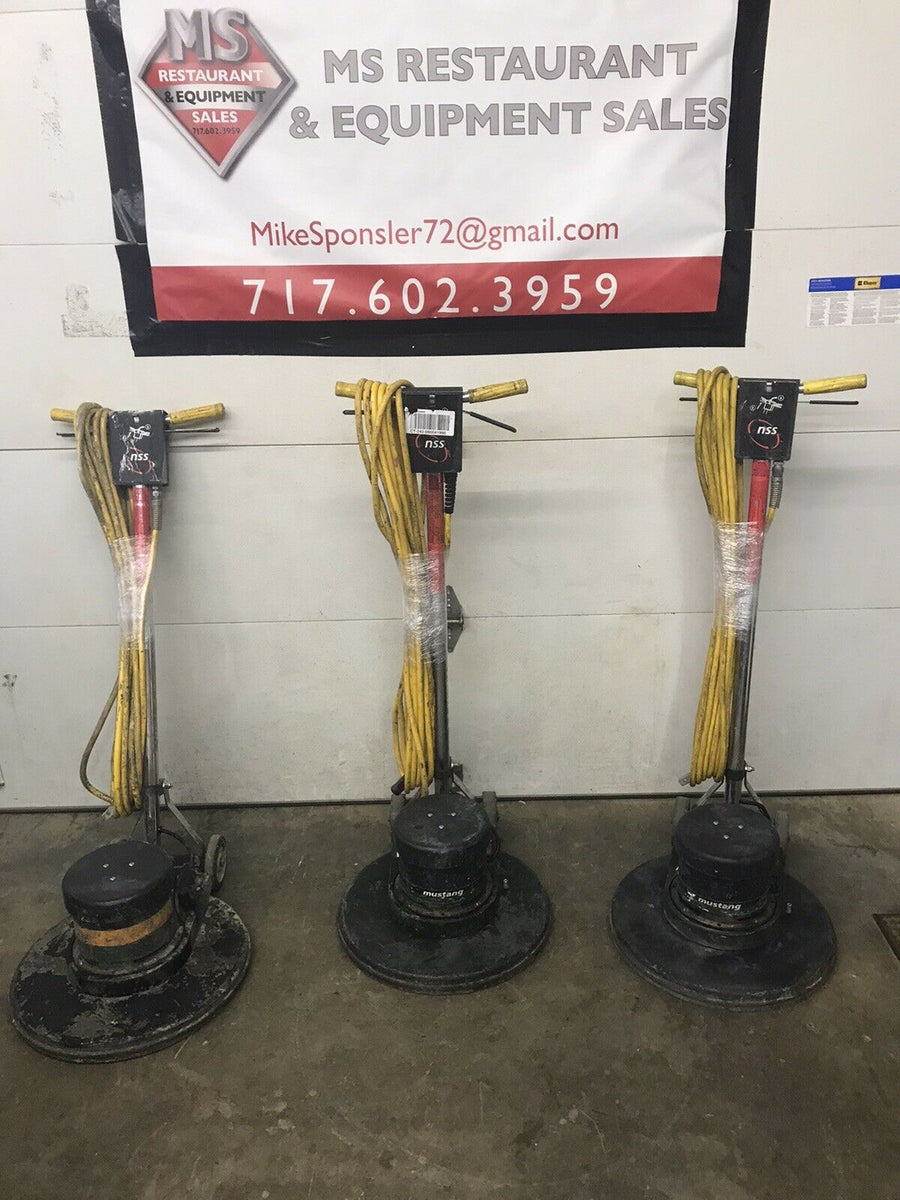 NSS MUSTANG 1500 20” Floor Buffer Tested & Working! – MS Restaurant ...