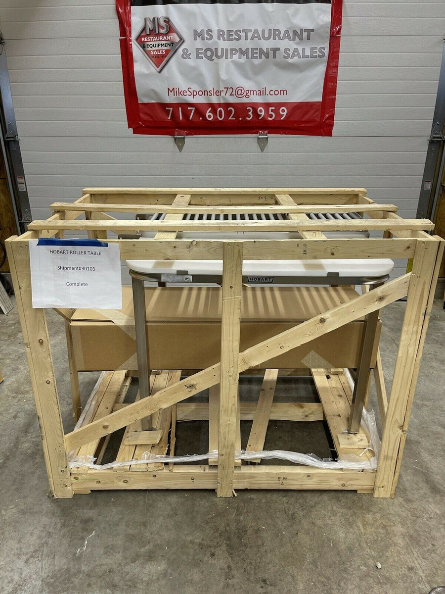Hobart HRT5-3 Roller/Discharge Table W/ HRT-LD136 NEW IN THE BOX – MS ...