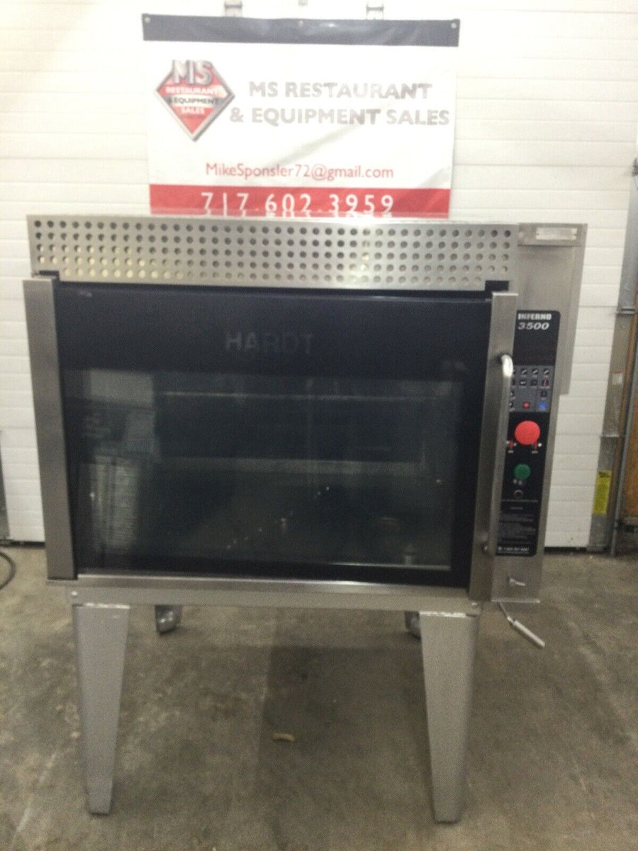 Hardt 3500 Inferno Nat. Gas Rotisserie 40 Chicken Cap. W/ Auto Clean R ...