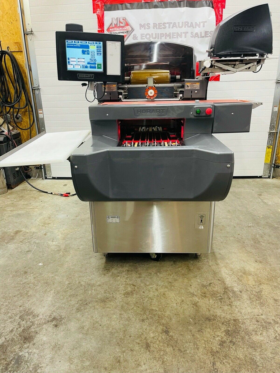 Hobart AWS 1LR Automatic Meat Wrapping W/Scale & Printer Tested & Work ...