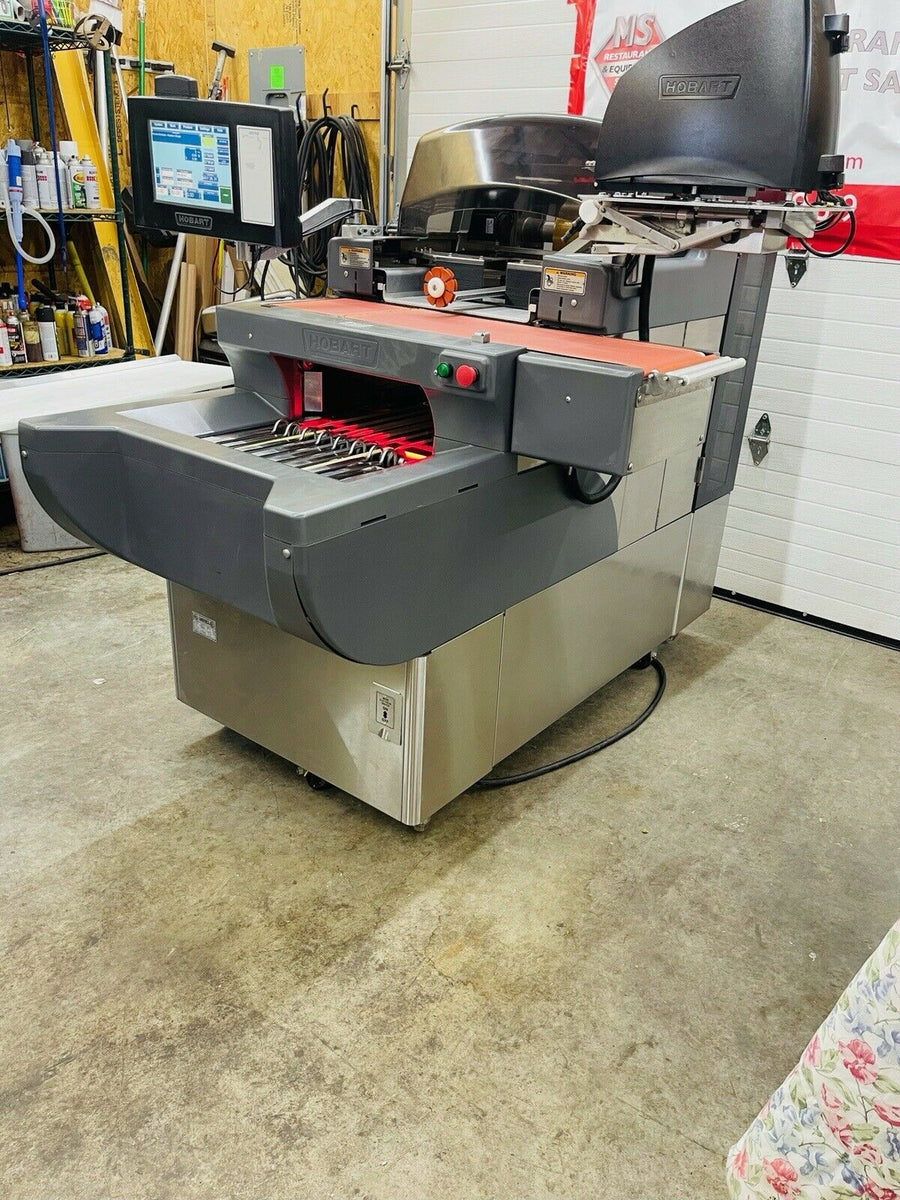 Hobart AWS 1LR Automatic Meat Wrapping W/Scale & Printer Tested & Work ...