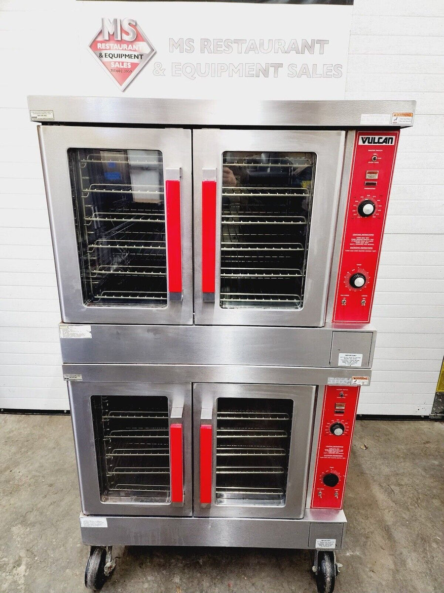 Vulcan VC4GD-10 Double Stack Nat Gas Convection Ovens – MS Restaurant ...