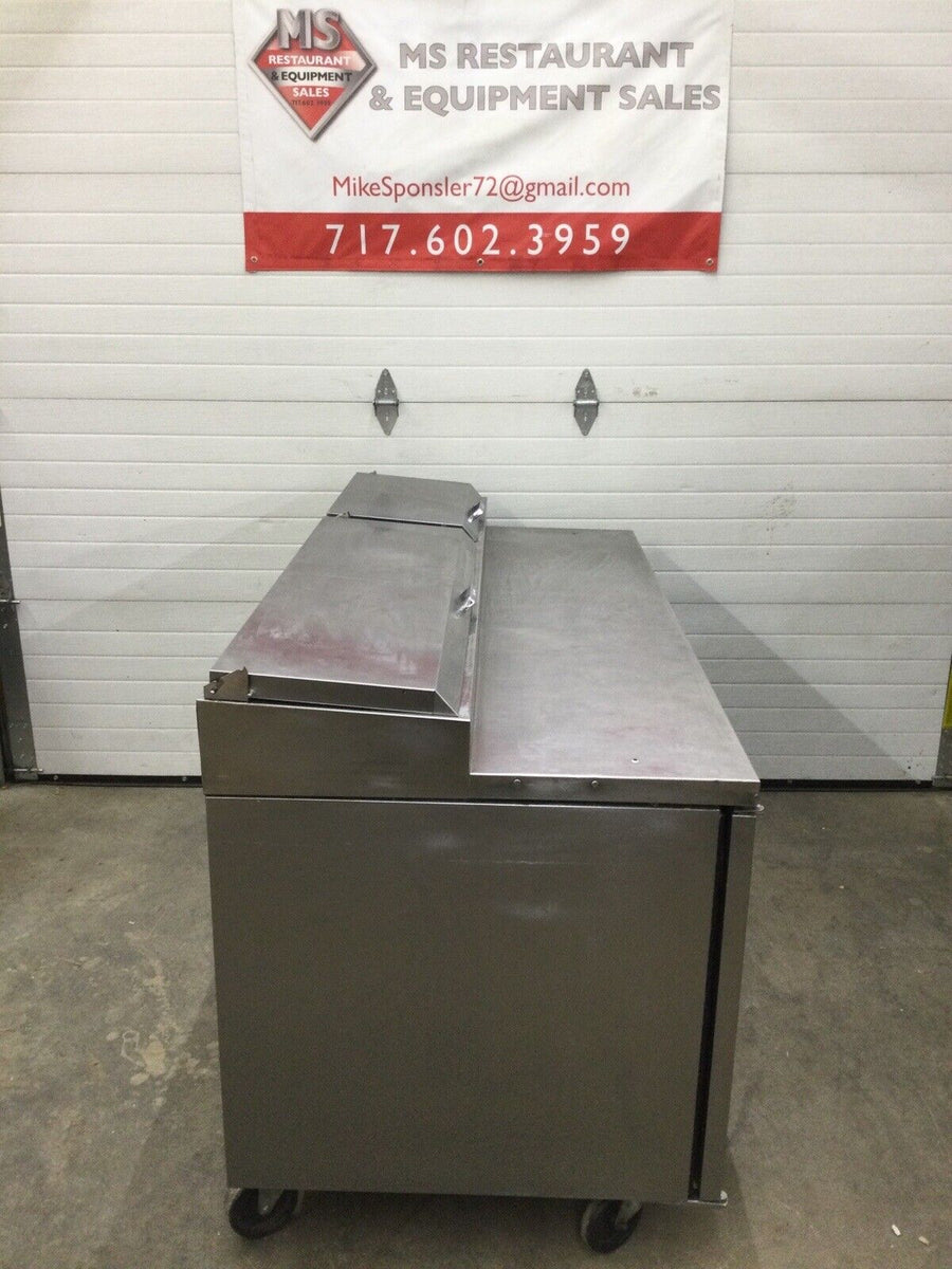 True TPP-67 Pizza Prep Table for 9 Pans - Two Door 67” Wide Refurbishe ...