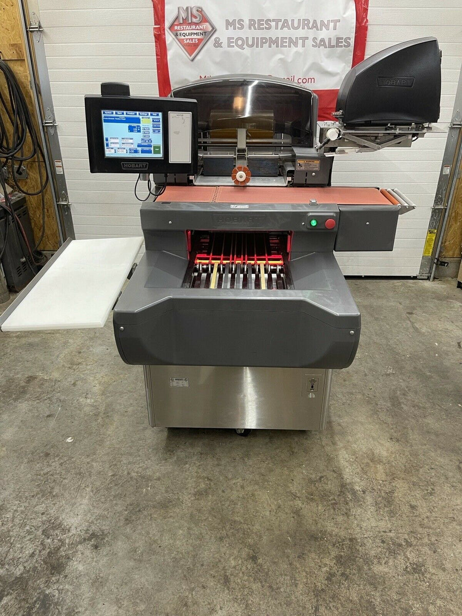 Hobart AWS 1LR Automatic Meat Wrapping W/Scale & Printer Tested & Work ...