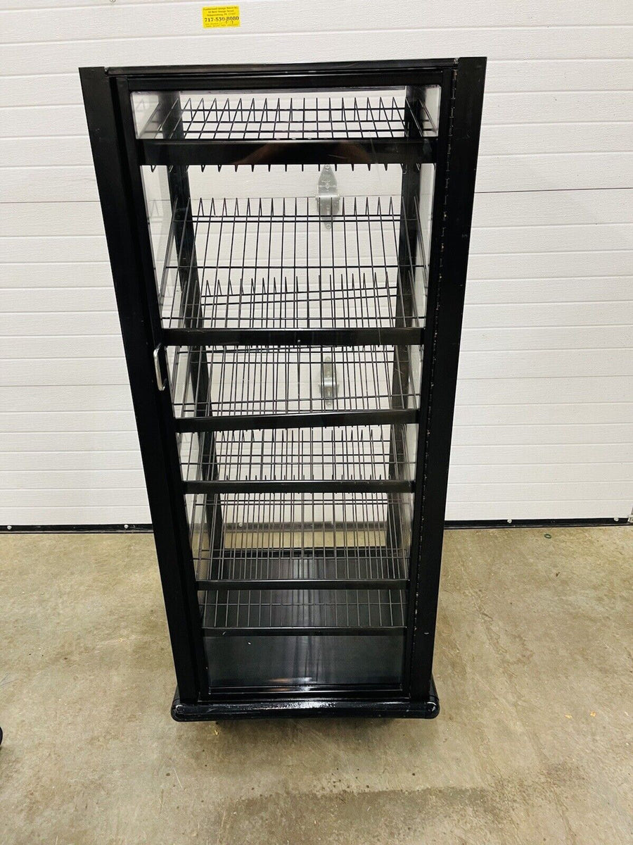 Bread Bakery Enclosed Display Merchandiser Non-Refrigerated 5 Shelves ...