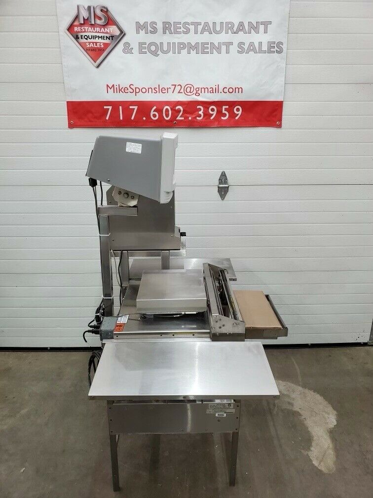 Mettler Toledo Step-Saver Hand Wrapping Station Scale Printer Computer ...