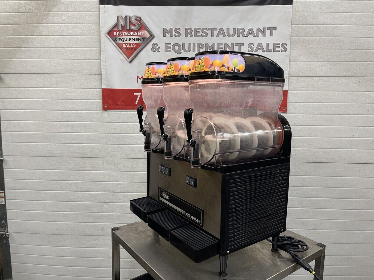 Omega Triple Chamber Frozen Granita Machine 9 Gallon Model #OFS30 Test ...