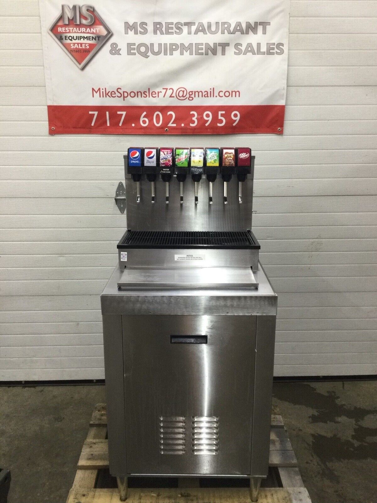 Pepsi Cola Fountain Dispenser