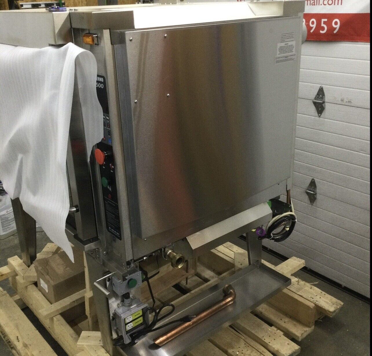 Hardt (NEW) S&D Inferno 4500 40 Chicken Spits Nat Gas Self Cleaning Ro ...