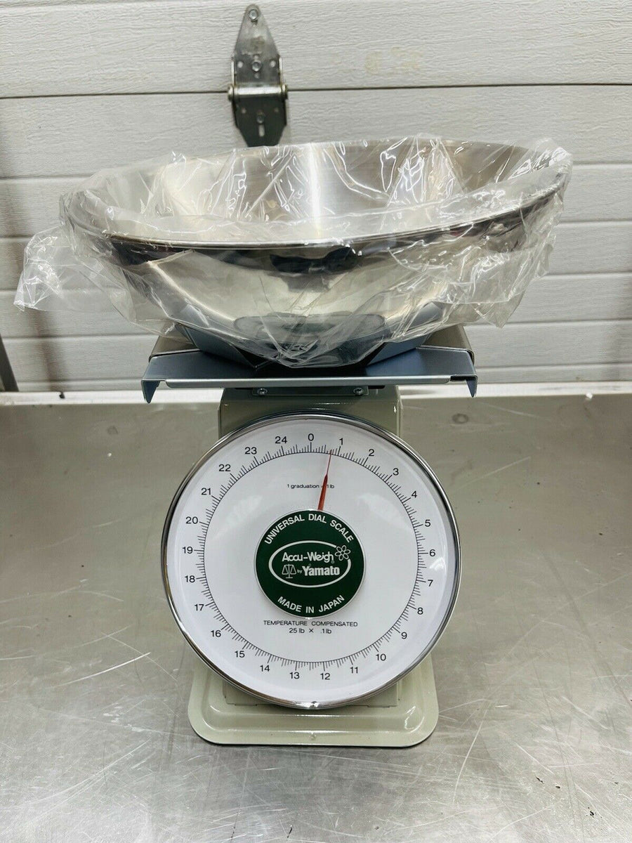 Accu Scale YAMATO M-25D 25 LB X 0.1 LB Mechanical Scale – MS Restaurant ...